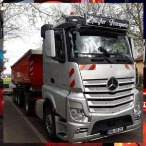 Custom Dutch Style Illuminated Led Truck Headboard