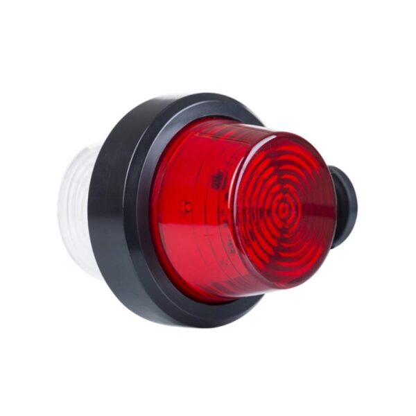 Short Arm Old School Led Marker Light White-Red Horpol LD 2588