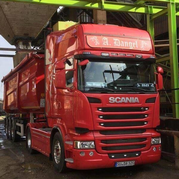 Scania LED Name Board / Illuminated Front Sign