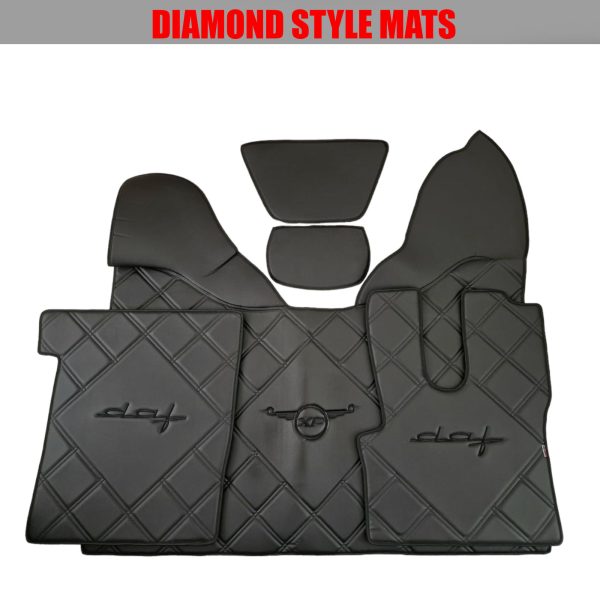 DAF XF / XG LED Truck Floor Mats (Premium Made to Order) - Commercial ...