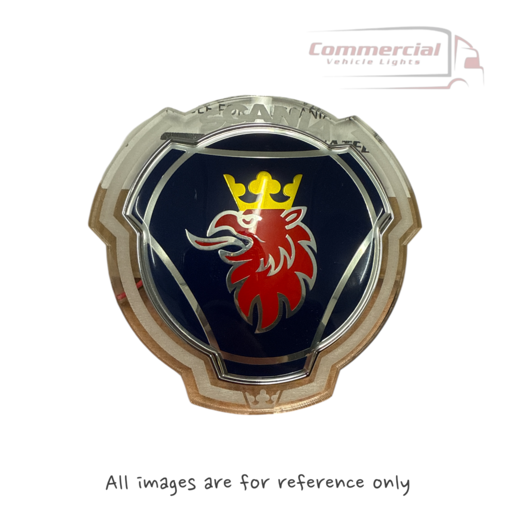 LED Backlit Grille Emblems Carbon Effect Suitable For Scania